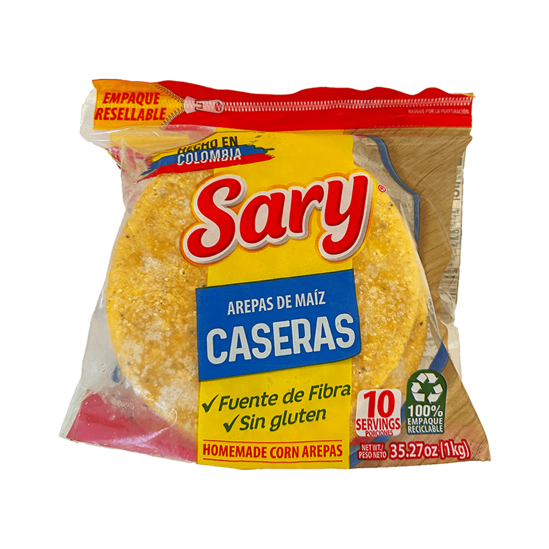 Yellow Corn Arepa - Taste of Colombia shop