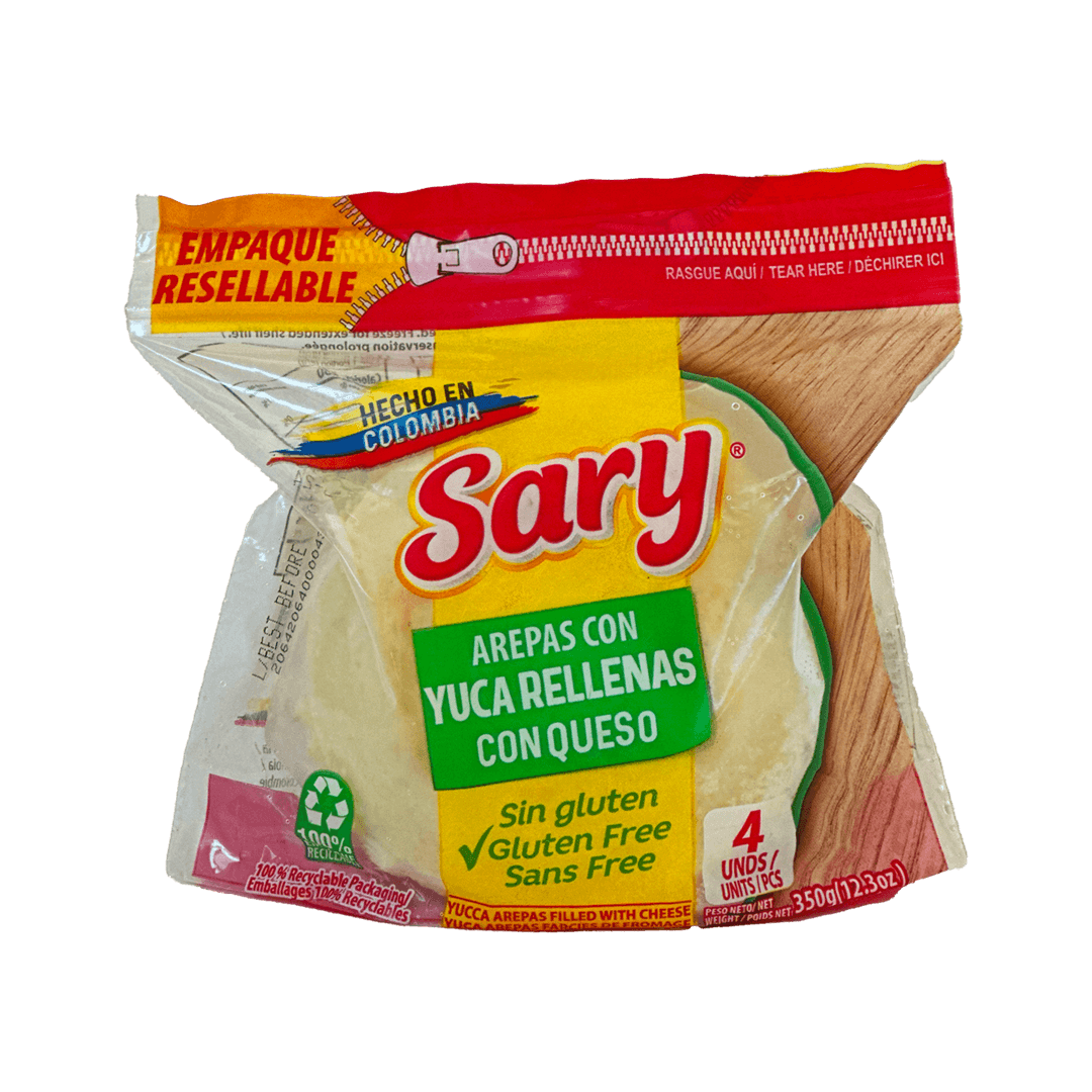 Cassava Arepa Filled with Cheese – Colombian Yuca Arepas NZ - Taste of ...