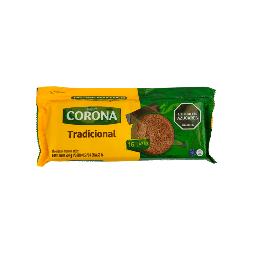 Chocolate Corona traditional - Taste of Colombia shop