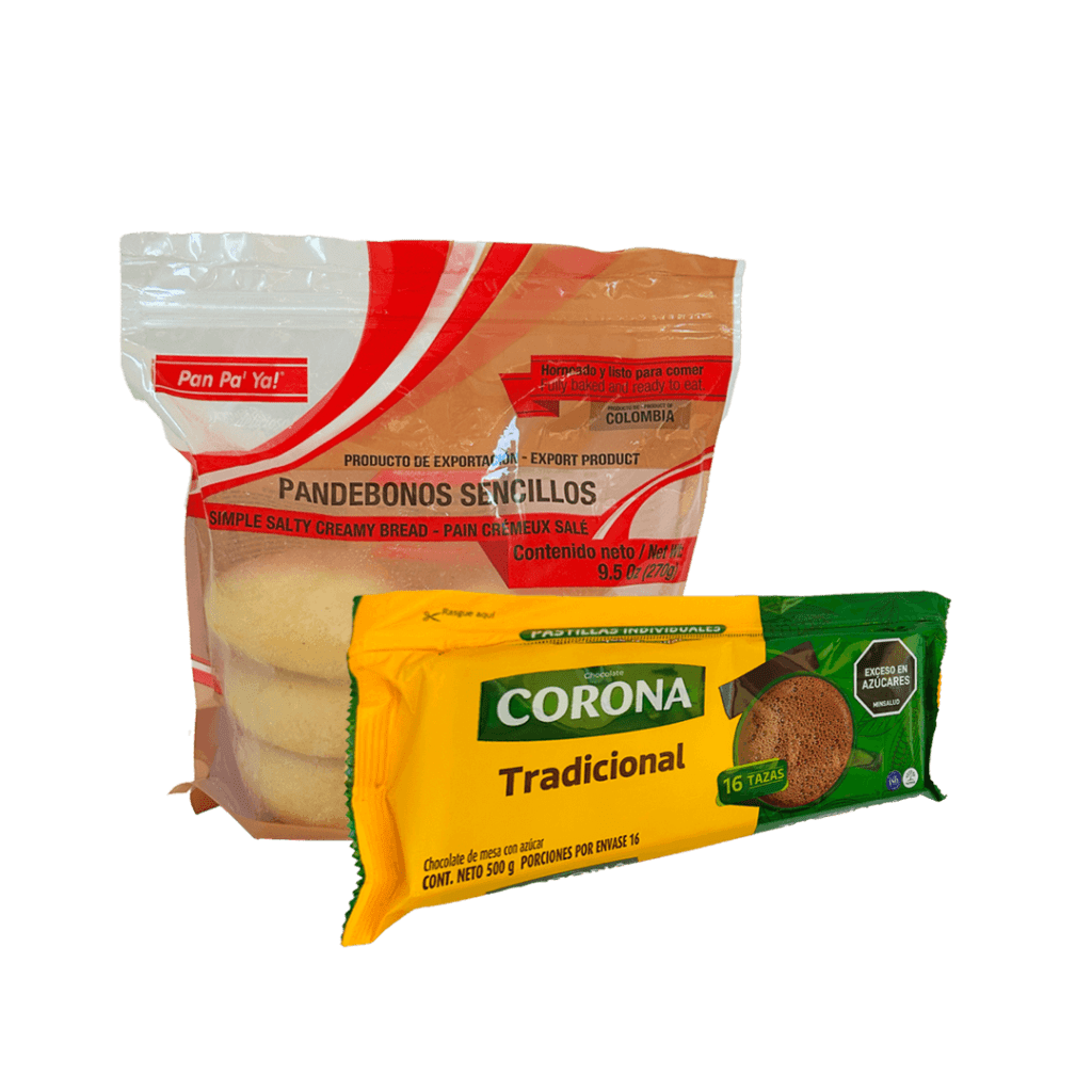 Pandebonos & Chocolate Corona Combo - Taste of Colombia shop