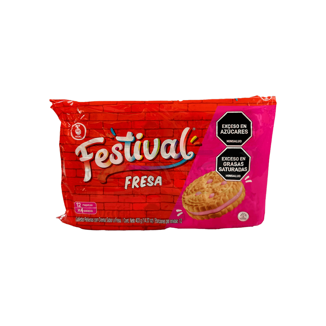 Festival Strawberry Cookies - Taste of Colombia shop