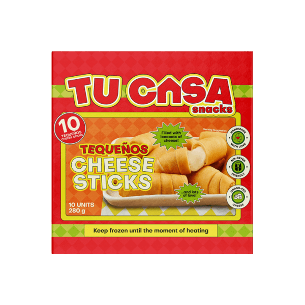 Tequeños Cheese Sticks – Tu Casa Snacks - Taste of Colombia shop